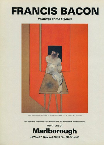 Francis Bacon 1987 Art Exhibition Ad Marlborough