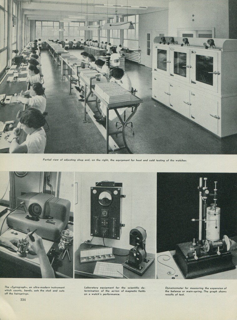 1949 Tissot Watch Company Vintage 1949 New Tissot Factory Buildings ...
