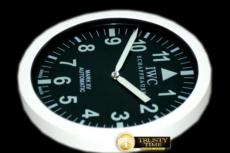 IWC Mark XV Wall Clock - White Frame
