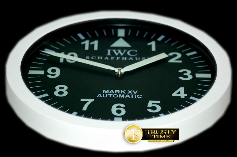 IWC Mark XV Wall Clock - White Frame
