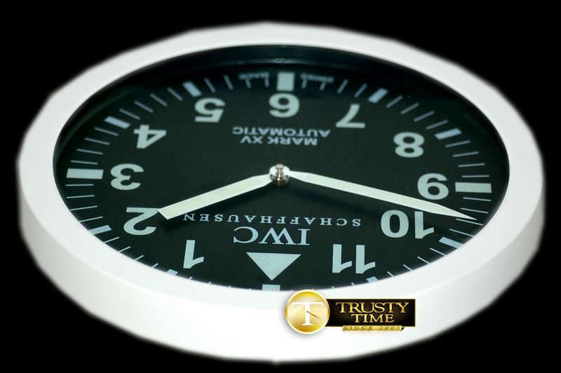 IWC Mark XV Wall Clock - White Frame