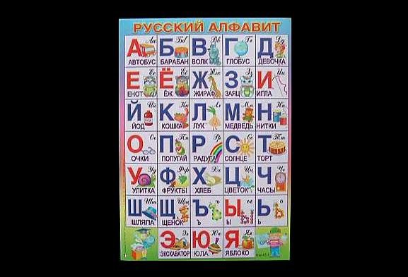 RUSSIAN LANGUAGE ABC ABV ALPHABET LEARNING PAGES