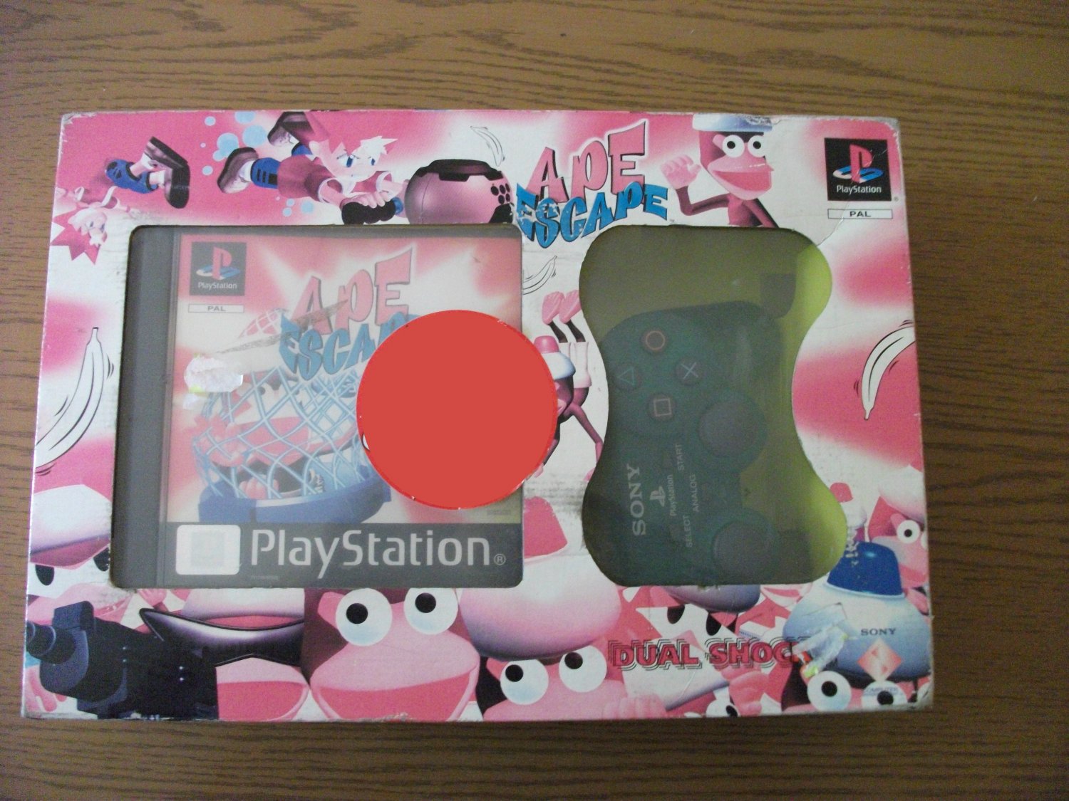 PS1 - Ape Escape + Dual Shock Controller Box Set (PAL) (Good Condition ...