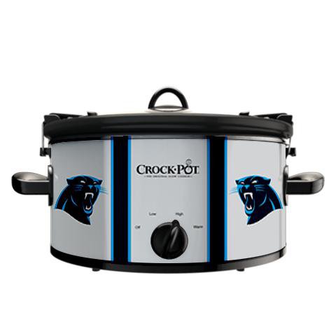 Official NFL Crock-Pot Cook & Carry 6 Quart Slow Cooker - Carolina Panthers