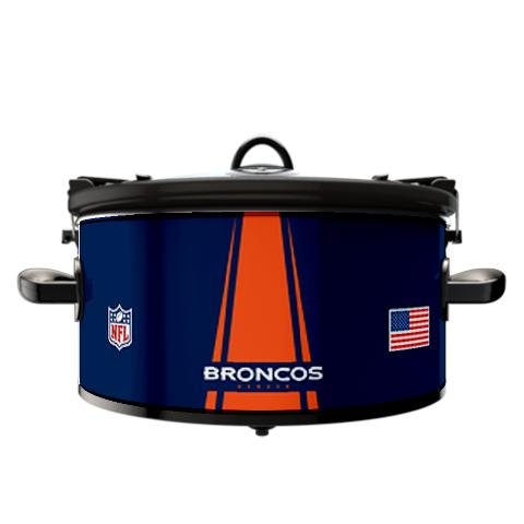 Official NFL Crock-Pot Cook & Carry 6 Quart Slow Cooker - Denver Broncos