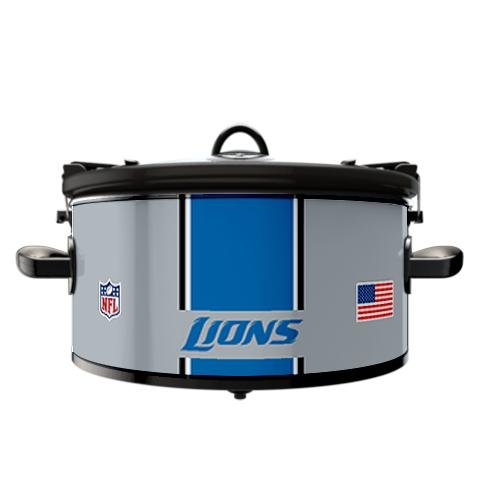 Official NFL Crock-Pot Cook & Carry 6 Quart Slow Cooker - Detroit Lions