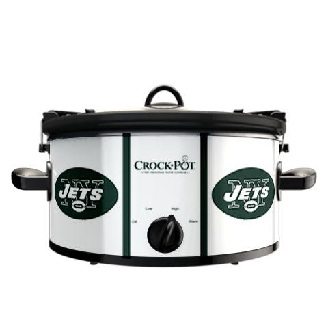 Official NFL Crock-Pot Cook & Carry 6 Quart Slow Cooker - New York Jets