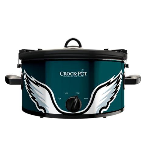 Official NFL Crock-Pot Cook & Carry 6 Quart Slow Cooker - Philadelphia ...