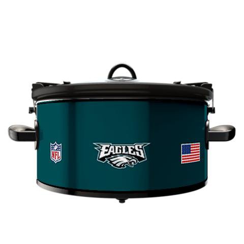 Official NFL Crock-Pot Cook & Carry 6 Quart Slow Cooker - Philadelphia ...