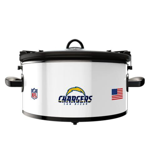 Official NFL Crock-Pot Cook & Carry 6 Quart Slow Cooker - San Diego ...