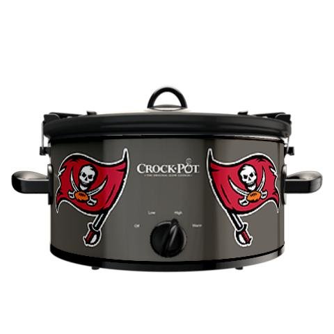 Official NFL Crock-Pot Cook & Carry 6 Quart Slow Cooker - Tampa Bay ...