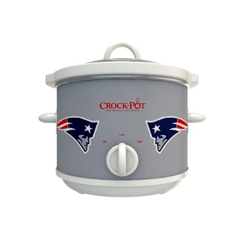 Official NFL Crock-Pot Cook & Carry 2.5 Quart Slow Cooker - New England ...