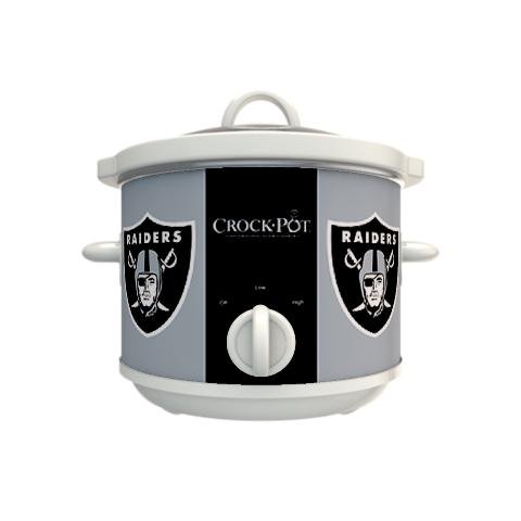 Official NFL Crock-Pot Cook & Carry 2.5 Quart Slow Cooker - Oakland Raiders