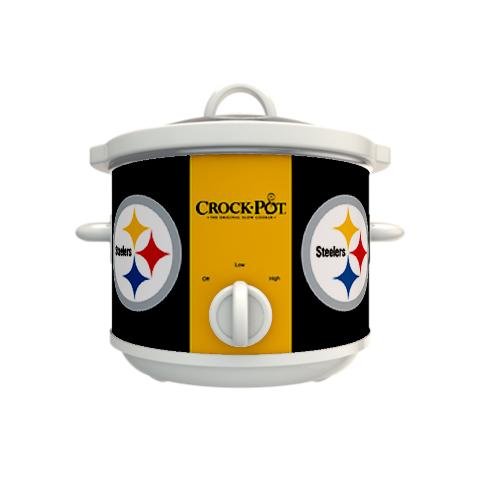 Official NFL Crock-Pot Cook & Carry 2.5 Quart Slow Cooker - Pittsburgh ...
