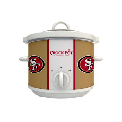 Official NFL Crock-Pot Cook & Carry 2.5 Quart Slow Cooker - San ...