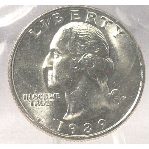 1989-P Washington Quarter MS65 #0366