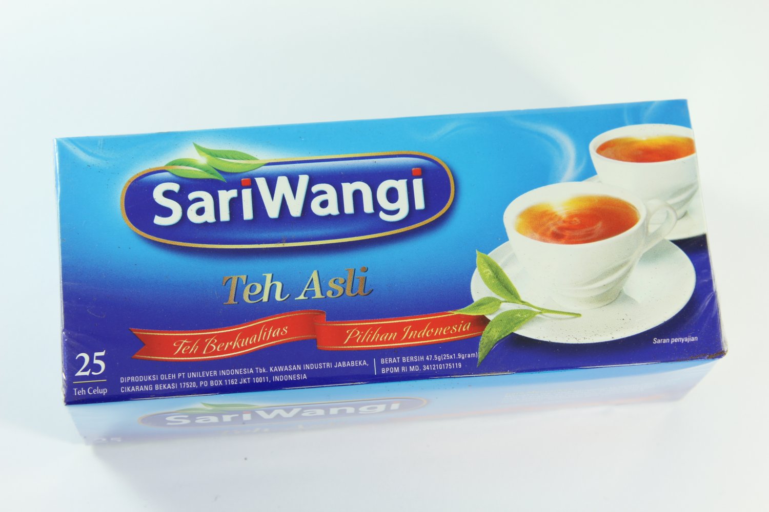 Sari Wangi Teh Asli / Original Tea Black Tea, Set Of 2 Boxes
