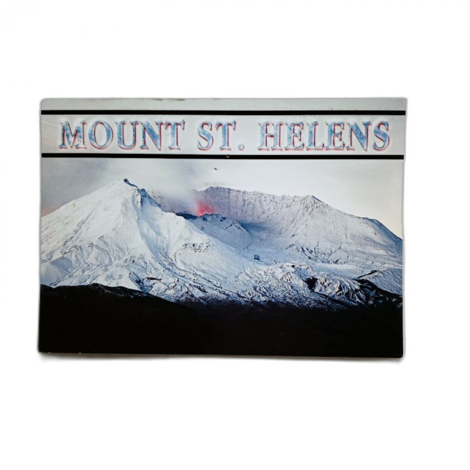 Mount St Helens Fire & Ice Postcard Unposted 2005
