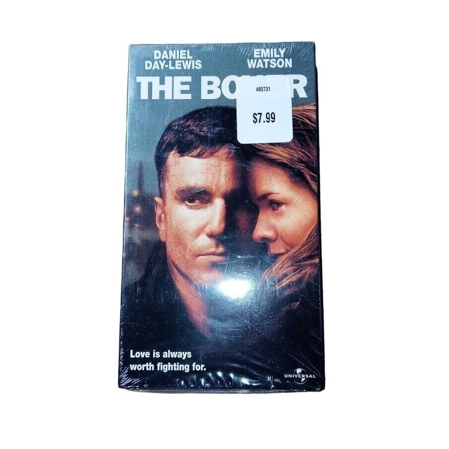 The Boxer VHS 1997 Movie New Daniel Day-Lewis Emily Watson