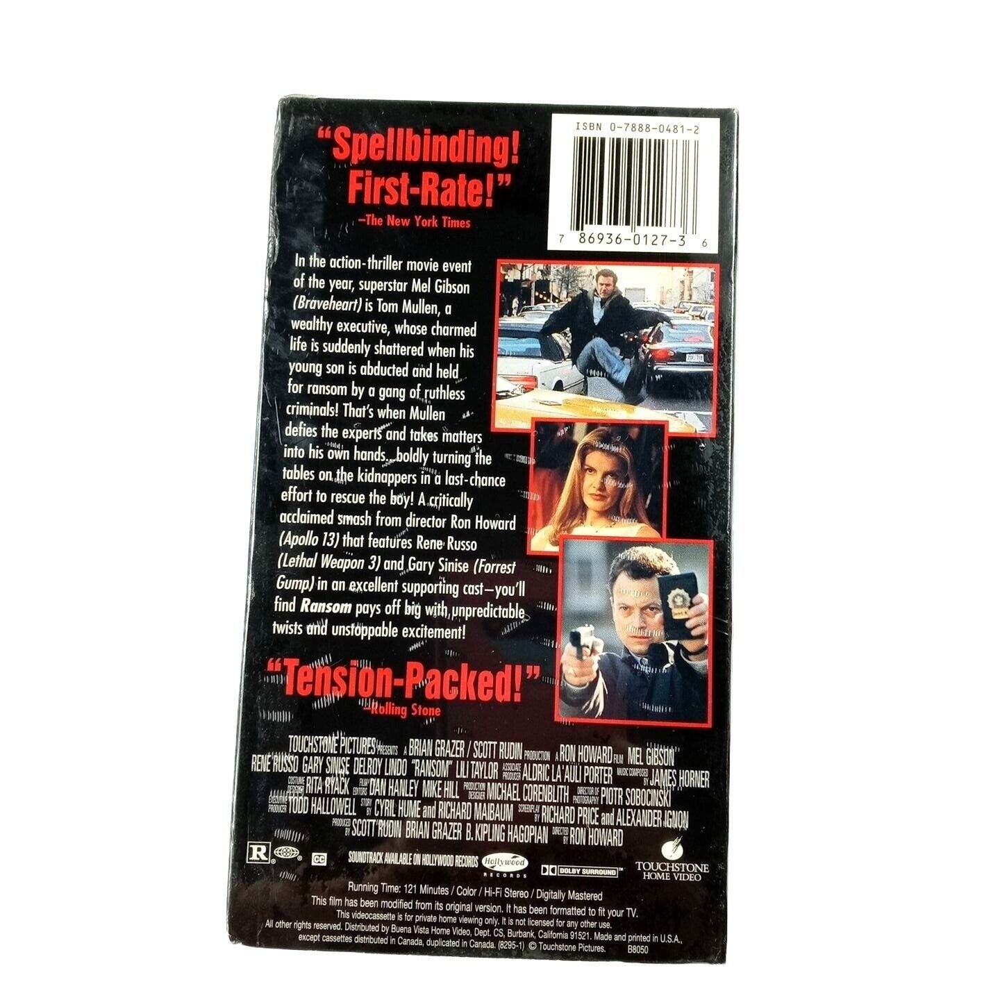 Ransom Movie VHS New Sealed Mel Gibson