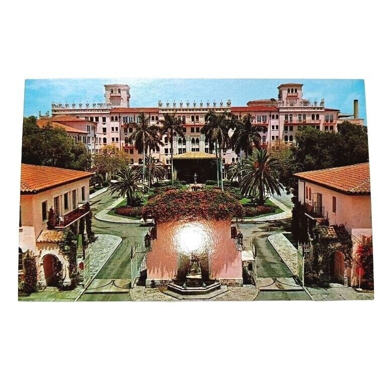 Boca Raton Hotel and Club Postcard Florida Color 74936 Vintage Unposted