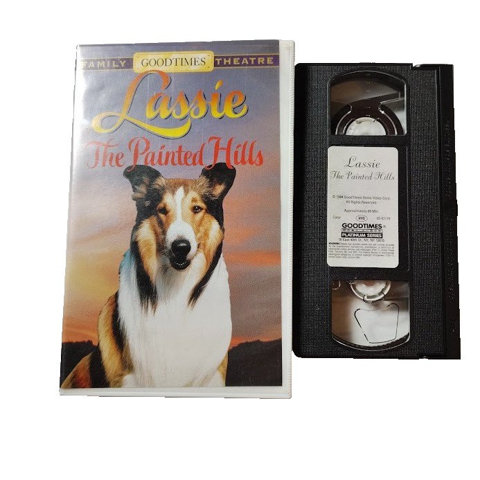 Lassie The Painted Hills VHS Movie Drama Family 1994