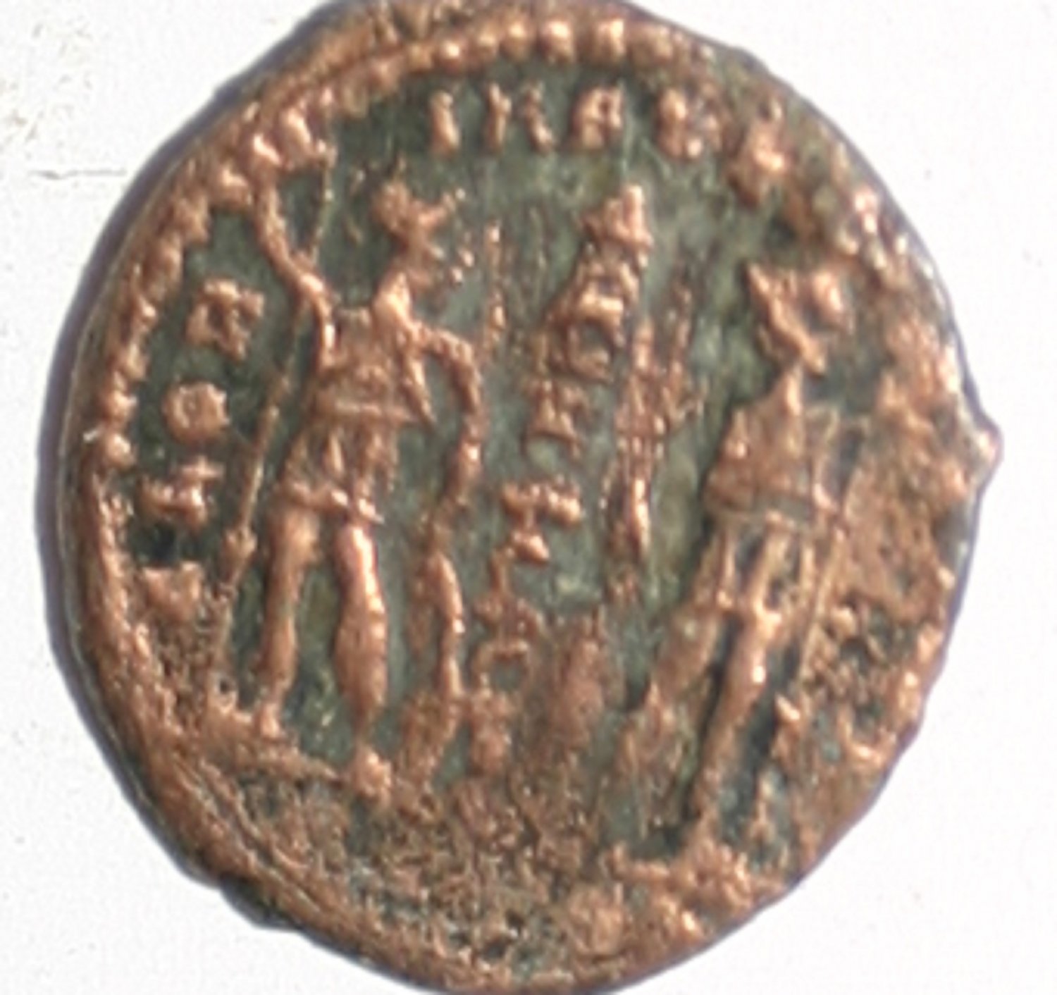 Roman Imperial Constantine II AE4 of Alexandria. AD 337 Coin