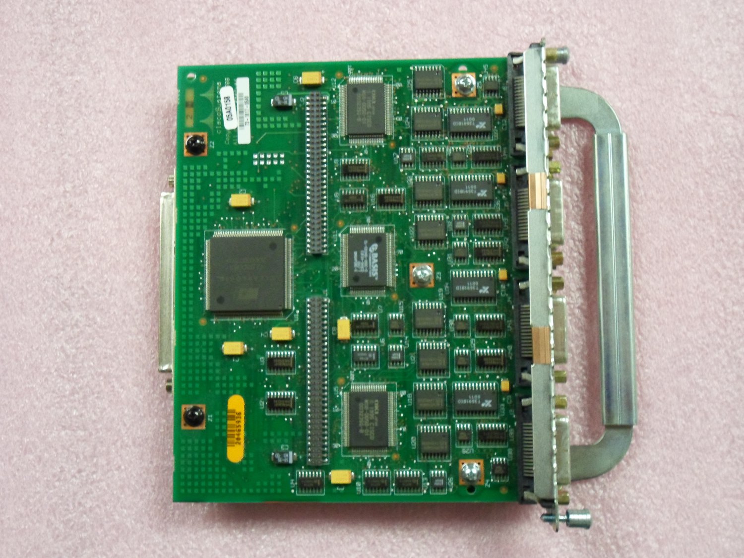 Cisco, serial NM-8A/S, 8 port asynchronous/synchronous