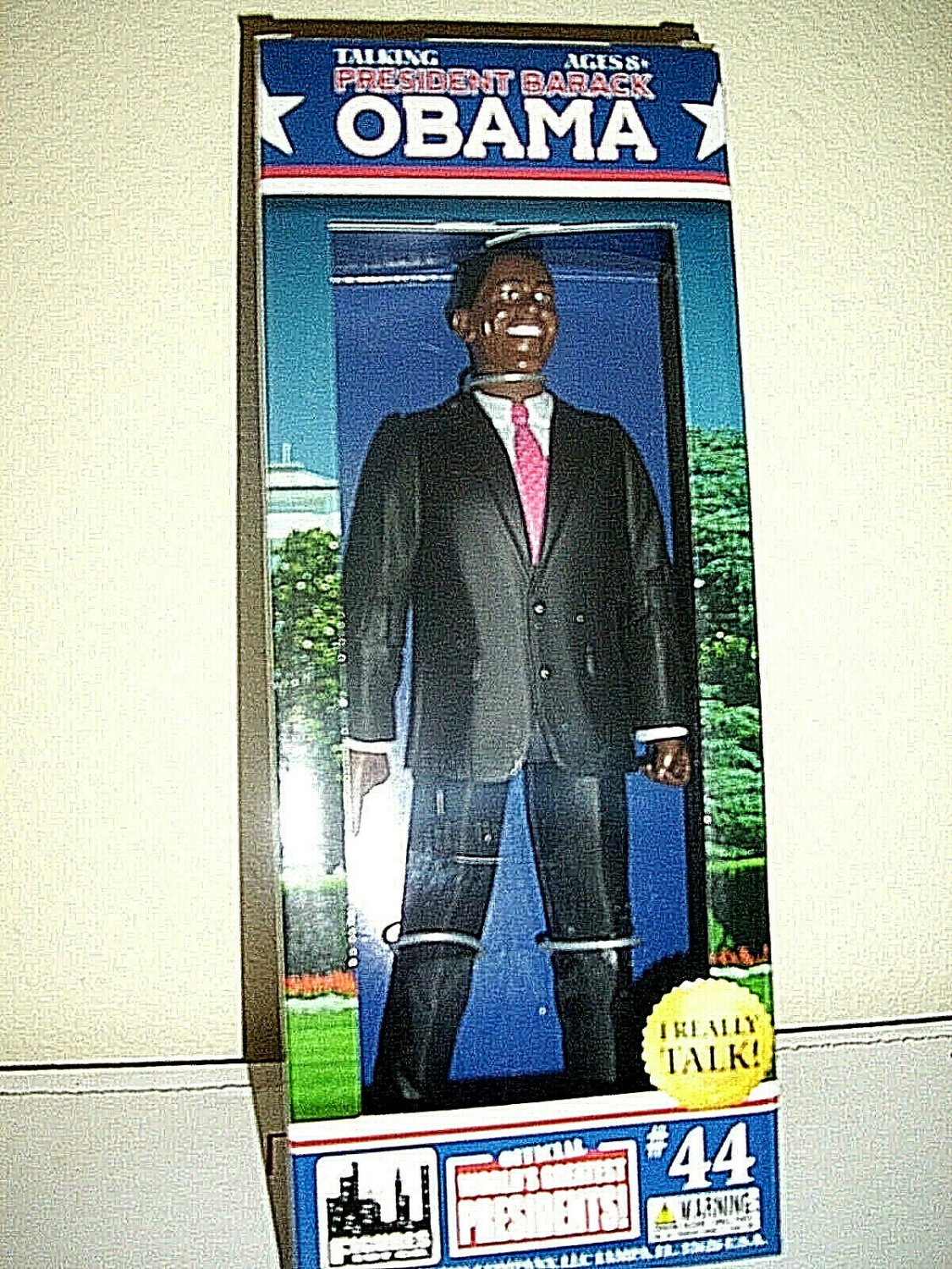 Barack Obama Talking Toy Doll 6" ACTION FIGURE #44 Sealed in box
