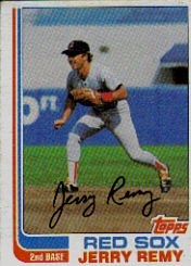 1982 Topps #25 Jerry Remy