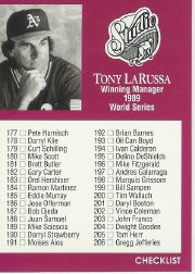 1991 Studio #263 Checklist Card