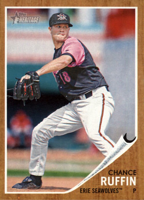 2011 Topps Heritage Minors 165 Chance Ruffin
