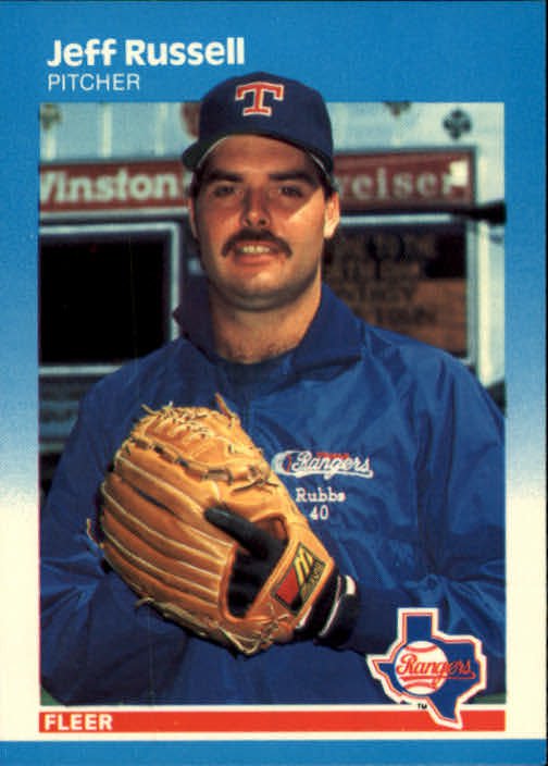 1987 Fleer 137 Jeff Russell