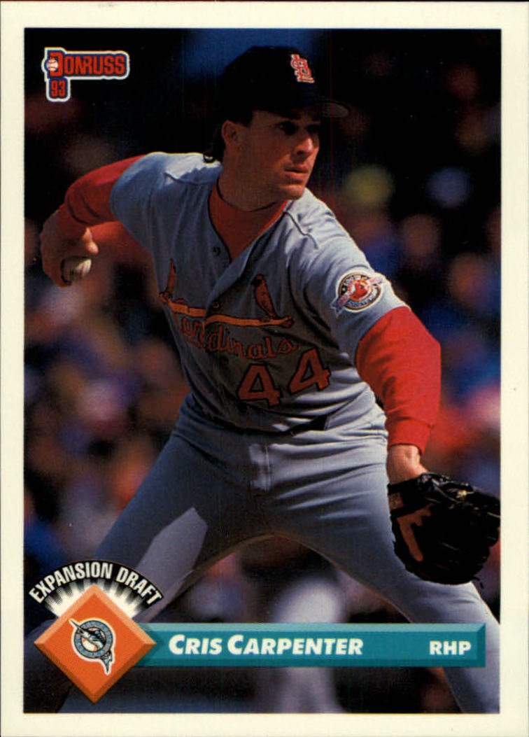 1993 Donruss 734 Cris Carpenter