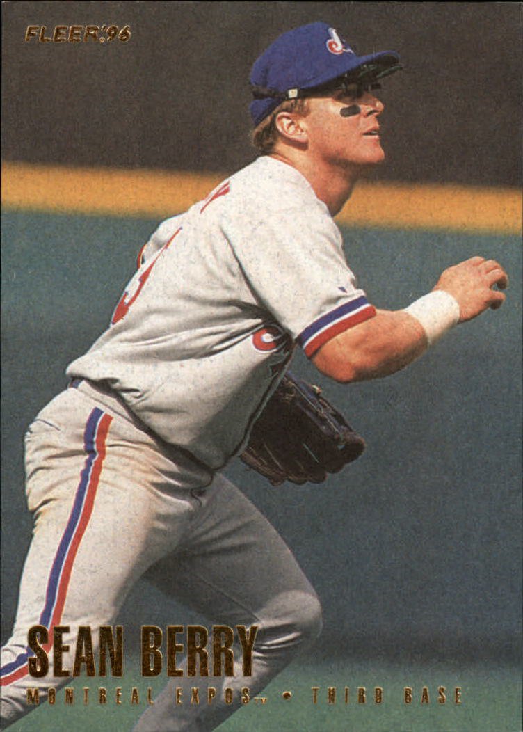 1996 Fleer 453 Sean Berry