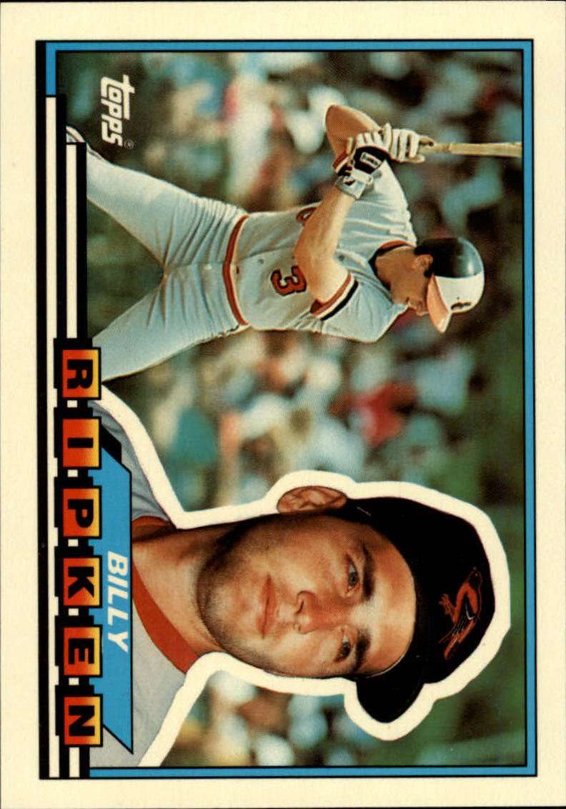 1989 Topps Big 27 Billy Ripken