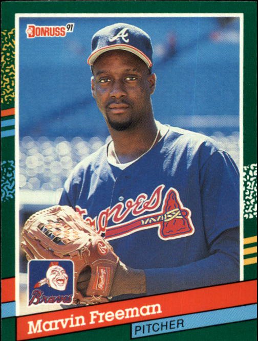 1991 Donruss 619 Marvin Freeman