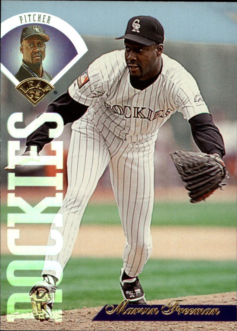 1995 Leaf 259 Marvin Freeman