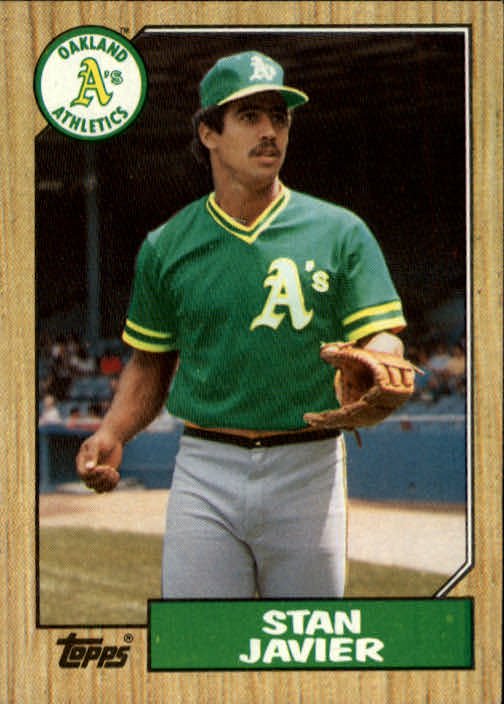 1987 Topps 263 Stan Javier
