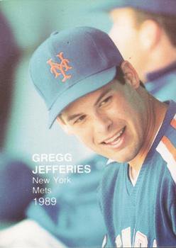 1989 Pacific Cards & Comics Rookies Superstars 1 Gregg Jefferies