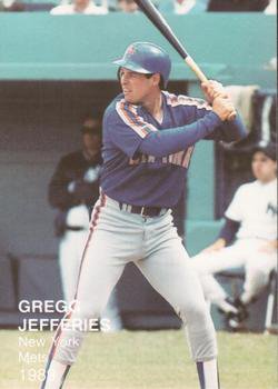 1989 Pacific Cards & Comics Rookies Superstars 20 Gregg Jefferies