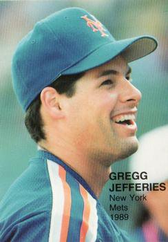 1989 Pacific Cards & Comics Rookies Superstars II 1 Gregg Jefferies
