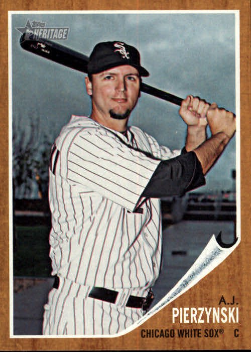 2011 Topps Heritage 178 A.J. Pierzynski