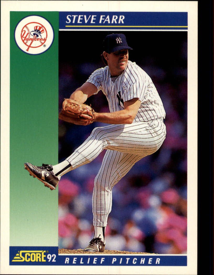 1992 Score #47 Steve Farr
