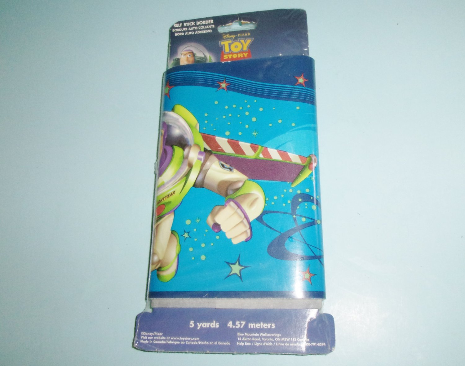 Toy Story Buzz Lightyear Self Stick Wall Border 5 Yards Unopened ...