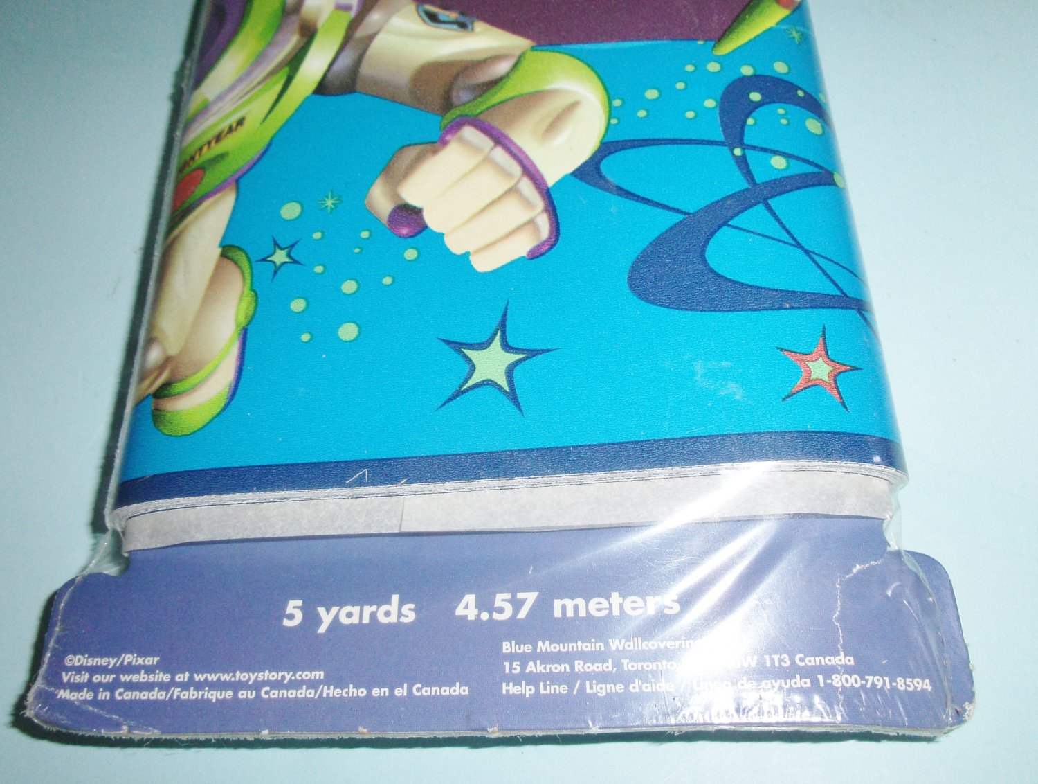 Toy Story Buzz Lightyear Self Stick Wall Border 5 Yards Unopened ...