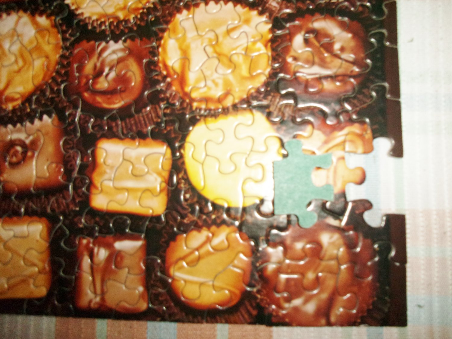 1975 Springbok Editions The Chocolate Box Jigsaw Puzzle 500 Pcs PZL4051