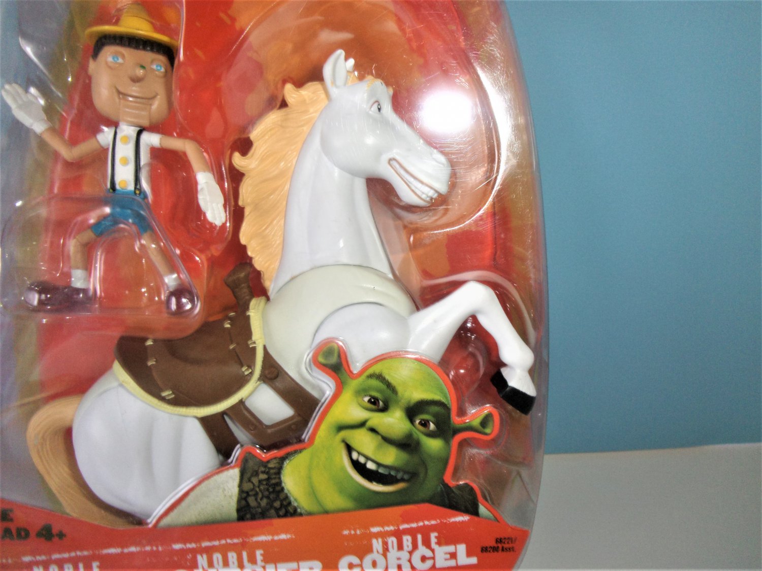 Shrek 2 Noble Steed Action Figure With Pinocchio in Package Hasbro 2004