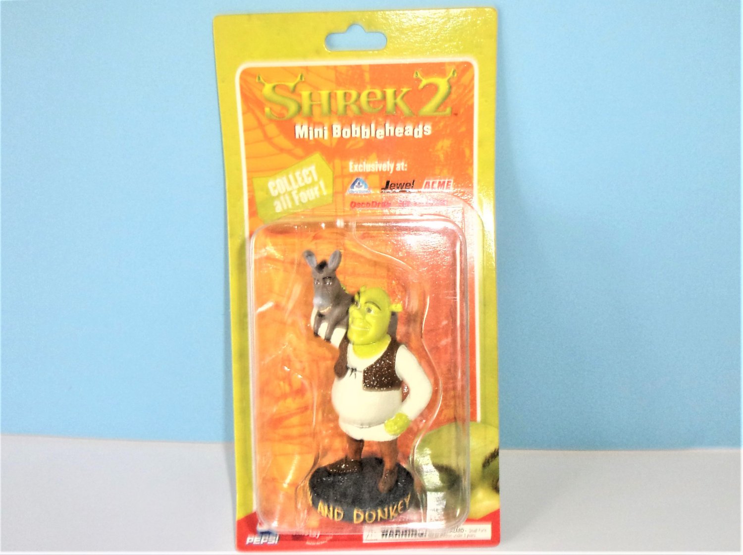 Shrek 2 Mini Bobbleheads From Pepsi and Frito Lay Shrek and Shrek with ...