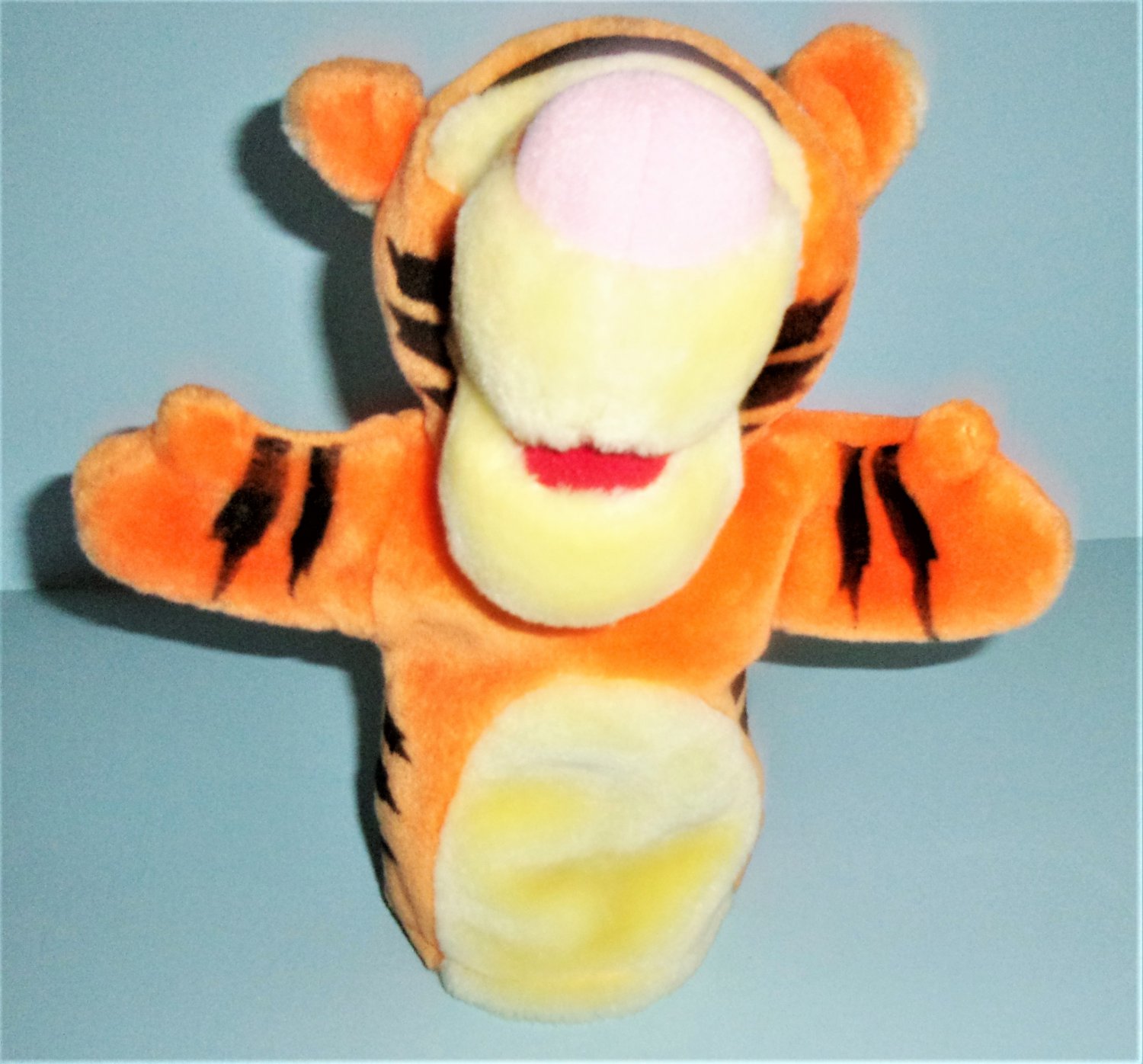 Disney Plush Tigger Hand Puppet 1980s Vintage Mattel Walt Disney Company